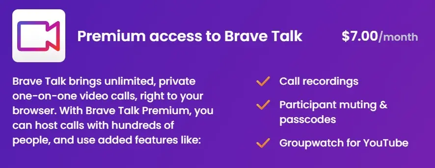 Brave Talkとは？特徴と使い方【ZOOM&Skypeと比較してみた】 | AYUKOblog